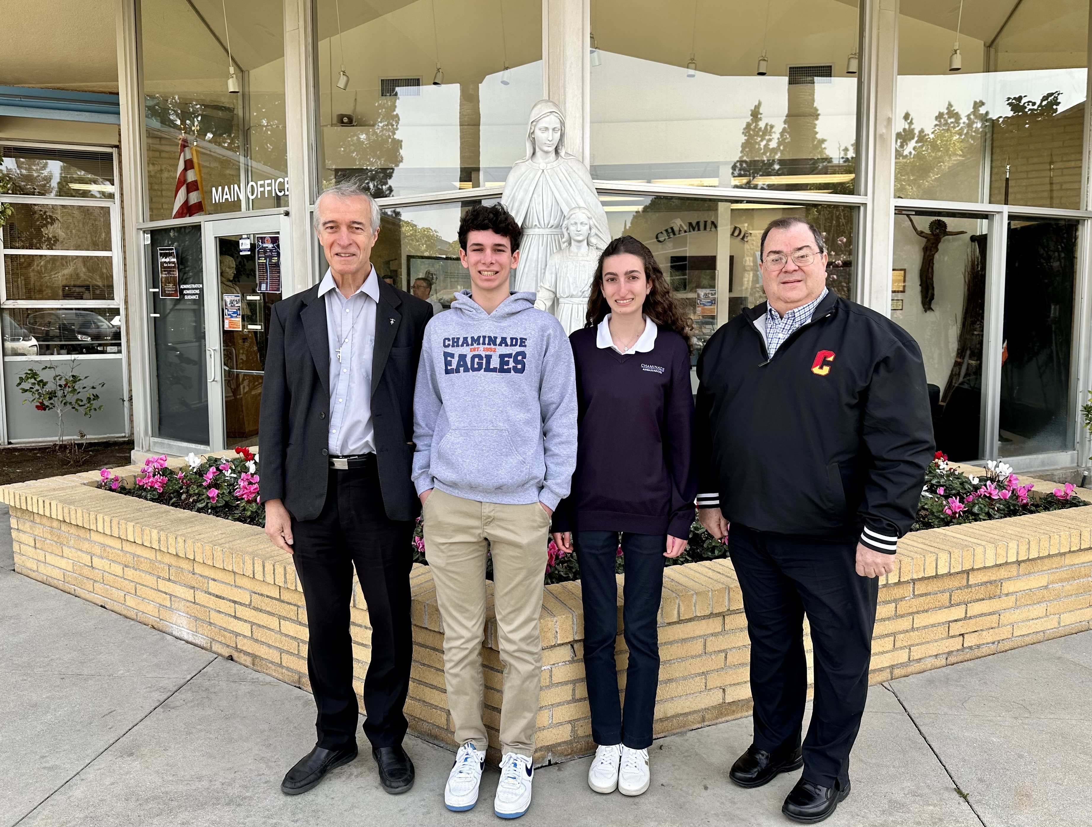 Marianists Visit from Rome | CHAMINADE NEWS
